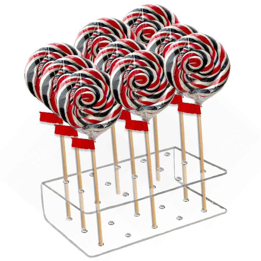 Praznične lizalice za novu godinu bozic i rođendane swirl medium cola ...